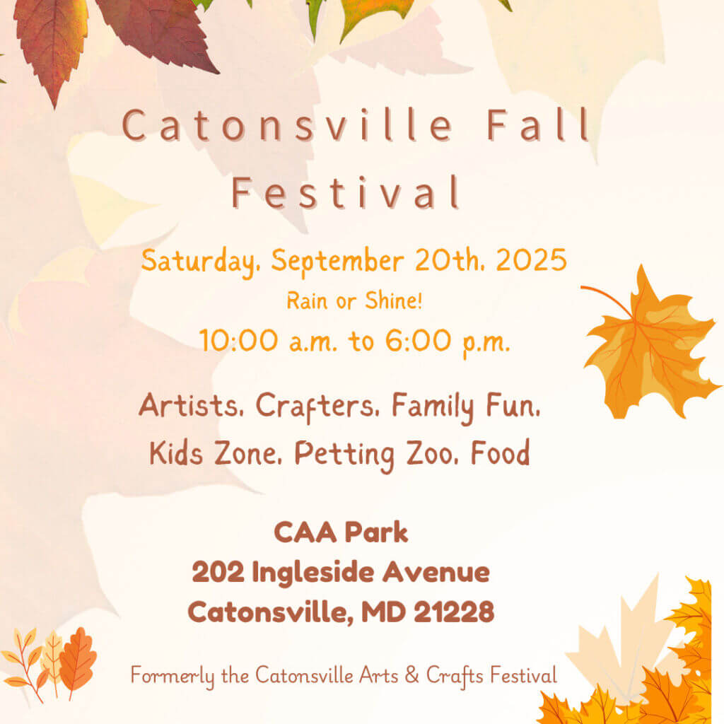 Catonsville Fall Festival - Greater Catonsville Chamber of Commerce
